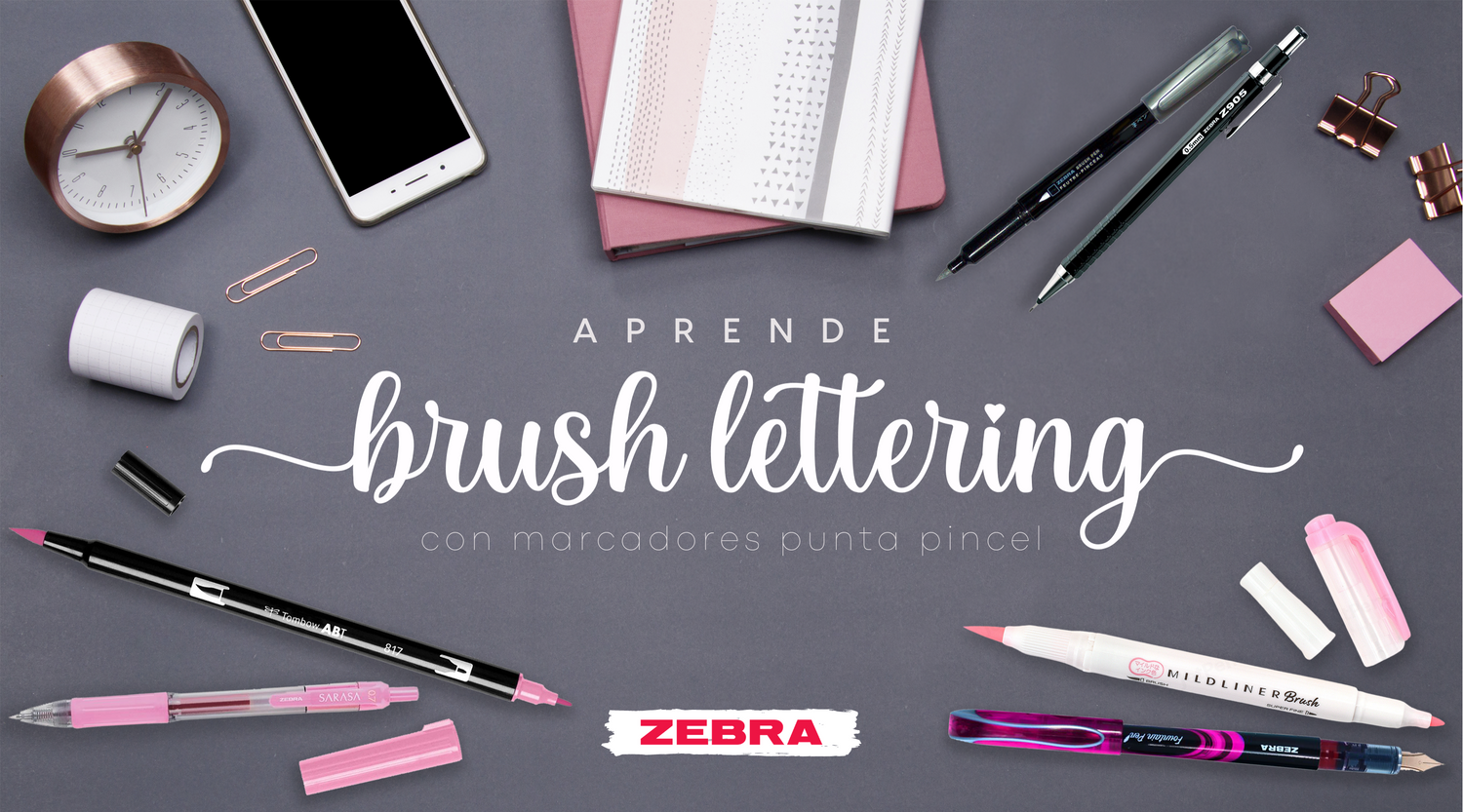 Guía definitiva para aprender brush lettering con marcadores punta pin ...